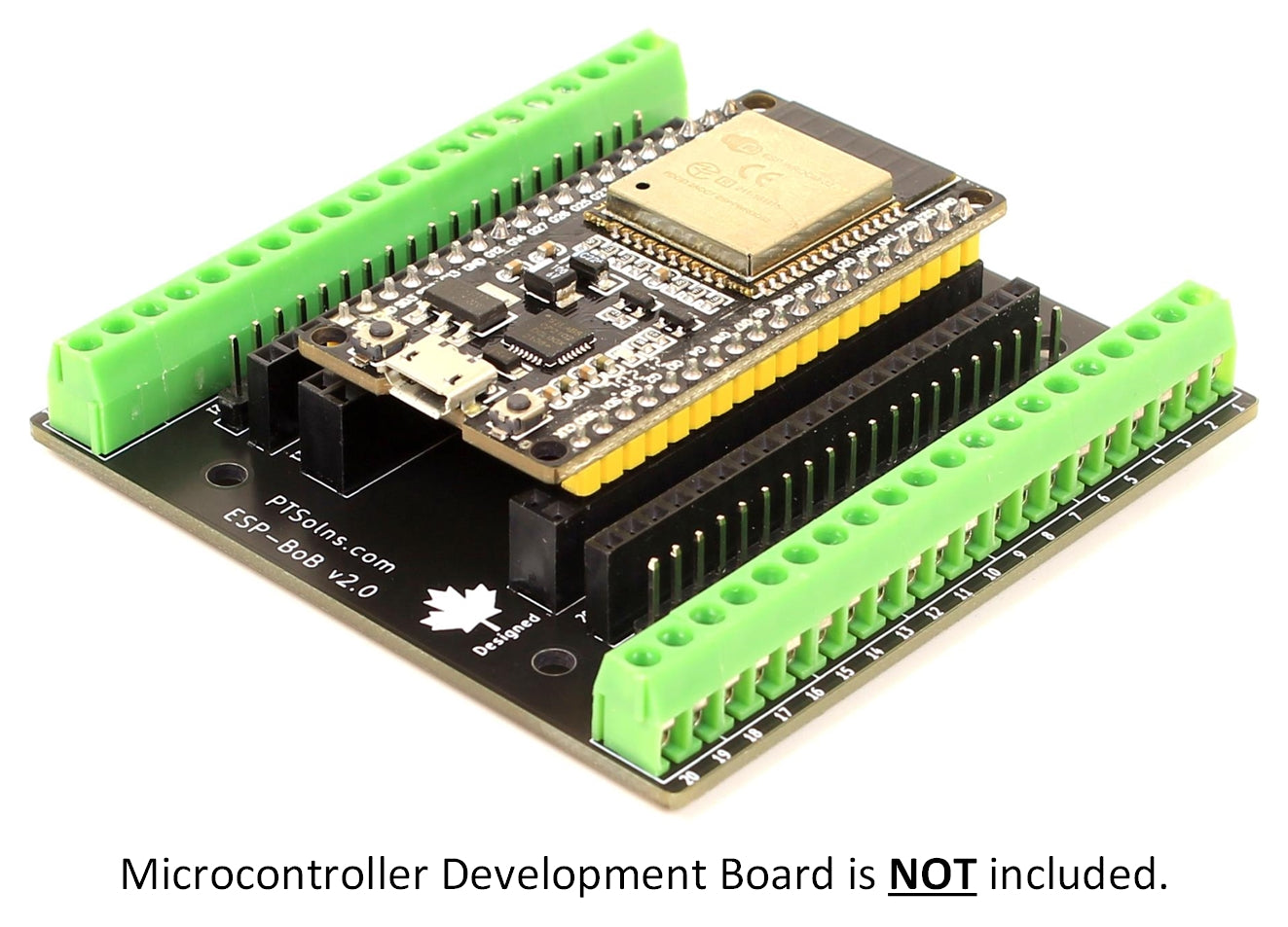 ESP BoB Breakout Board Adapter Module for ESP32 ESP8266 Dev Boards ...