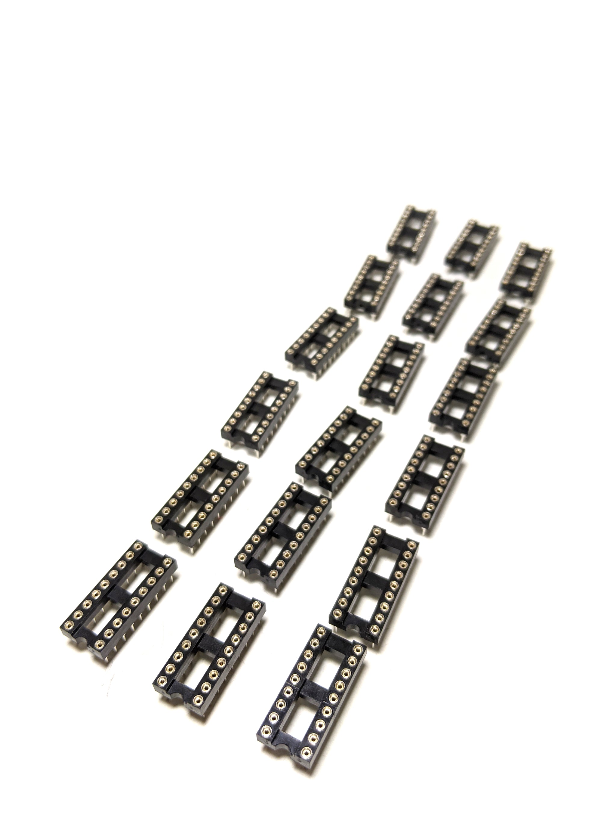 Machined DIP 2.54mm Pitch IC Socket – PTSolns